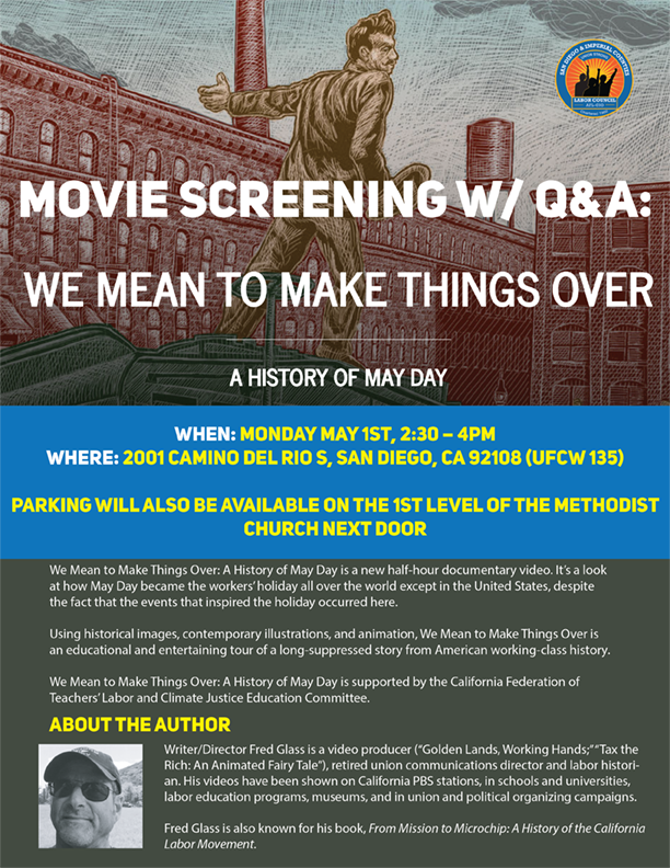 May Day Film and Q&A - UFCW Local 135