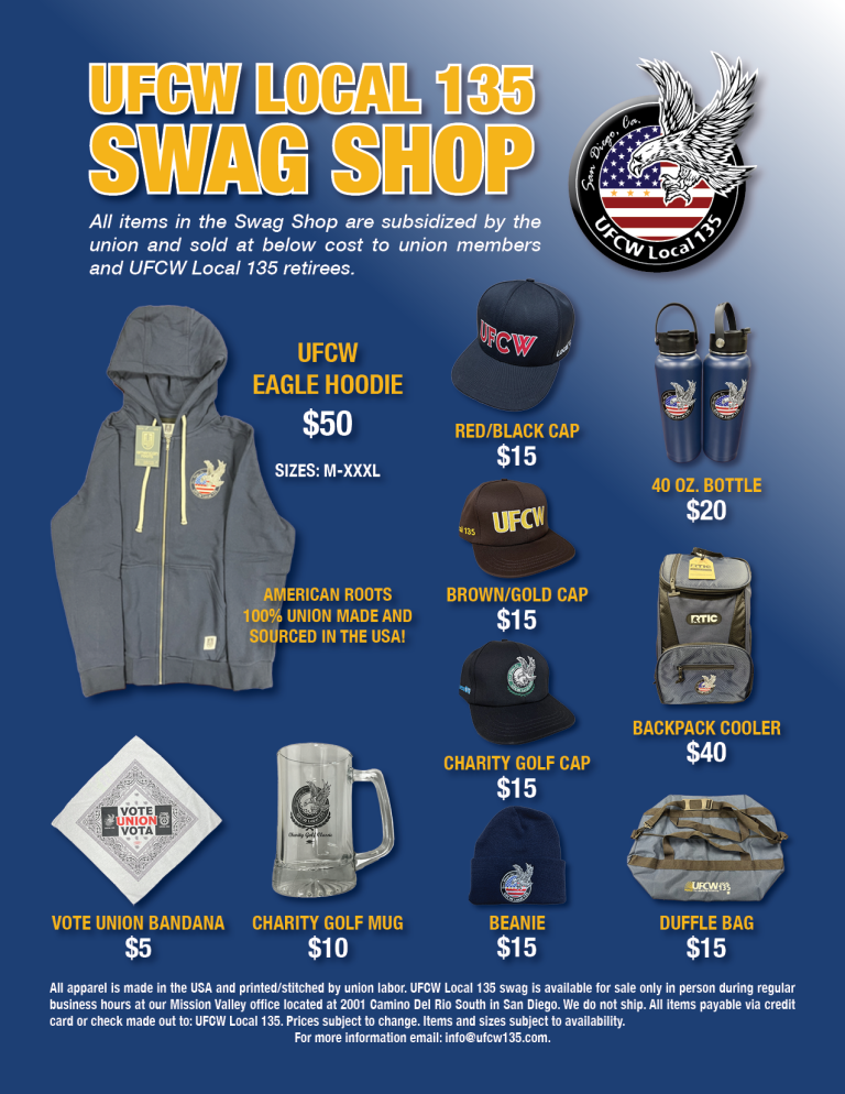Swag Shop - UFCW Local 135