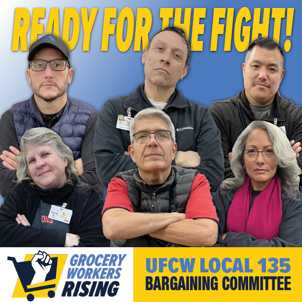 Grocery Bargaining Update #9 – UFCW Local 135