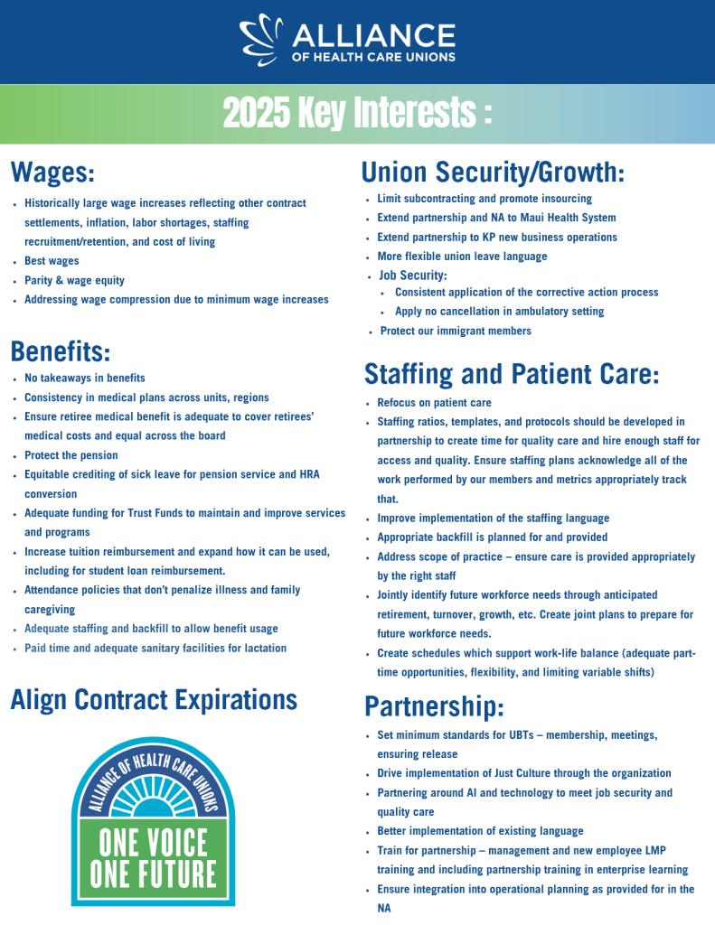 60,000 Alliance Members United for a Strong Contract! - UFCW Local 135