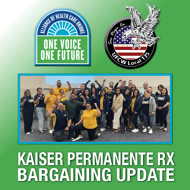 KP RX Bargaining Update #4 – UFCW Local 135