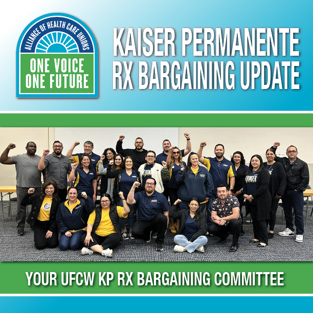 KP Pharmacy Bargaining Update #1 – UFCW Local 135