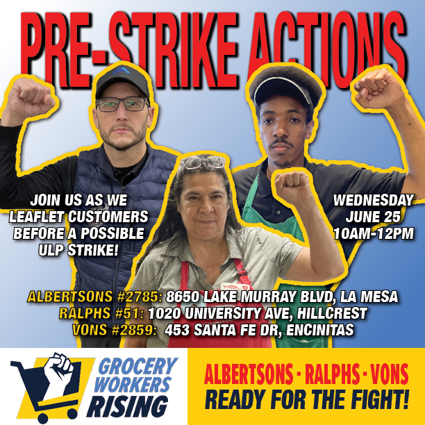 Grocery Workers Rising Pre-Strike Actions – UFCW Local 135
