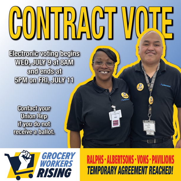 Grocery Contract Vote Details – UFCW Local 135