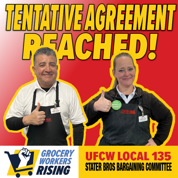 TA Reached with Stater Bros! – UFCW Local 135