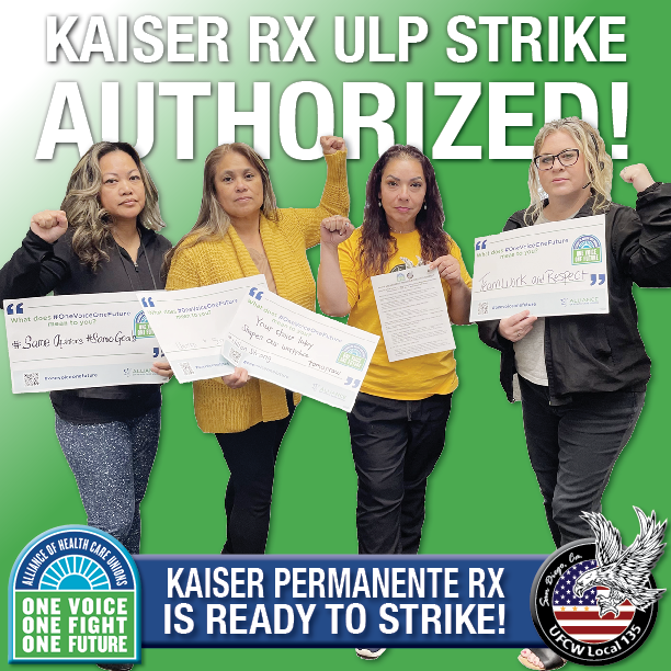KP Rx ULP Strike Authorization Approved! – UFCW Local 135
