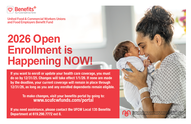 2026 Open Enrollment Happening Now Ufcw Local 135
