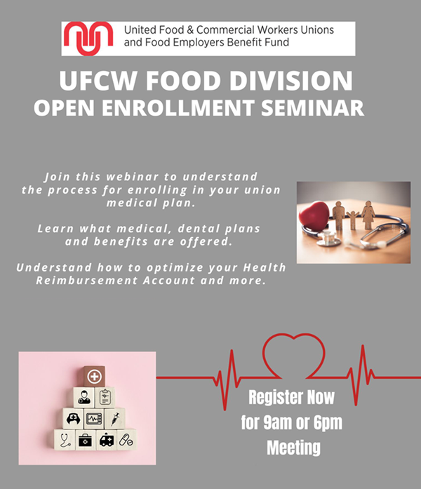 UFCW Food Division Open Enrollment Seminar – UFCW Local 135